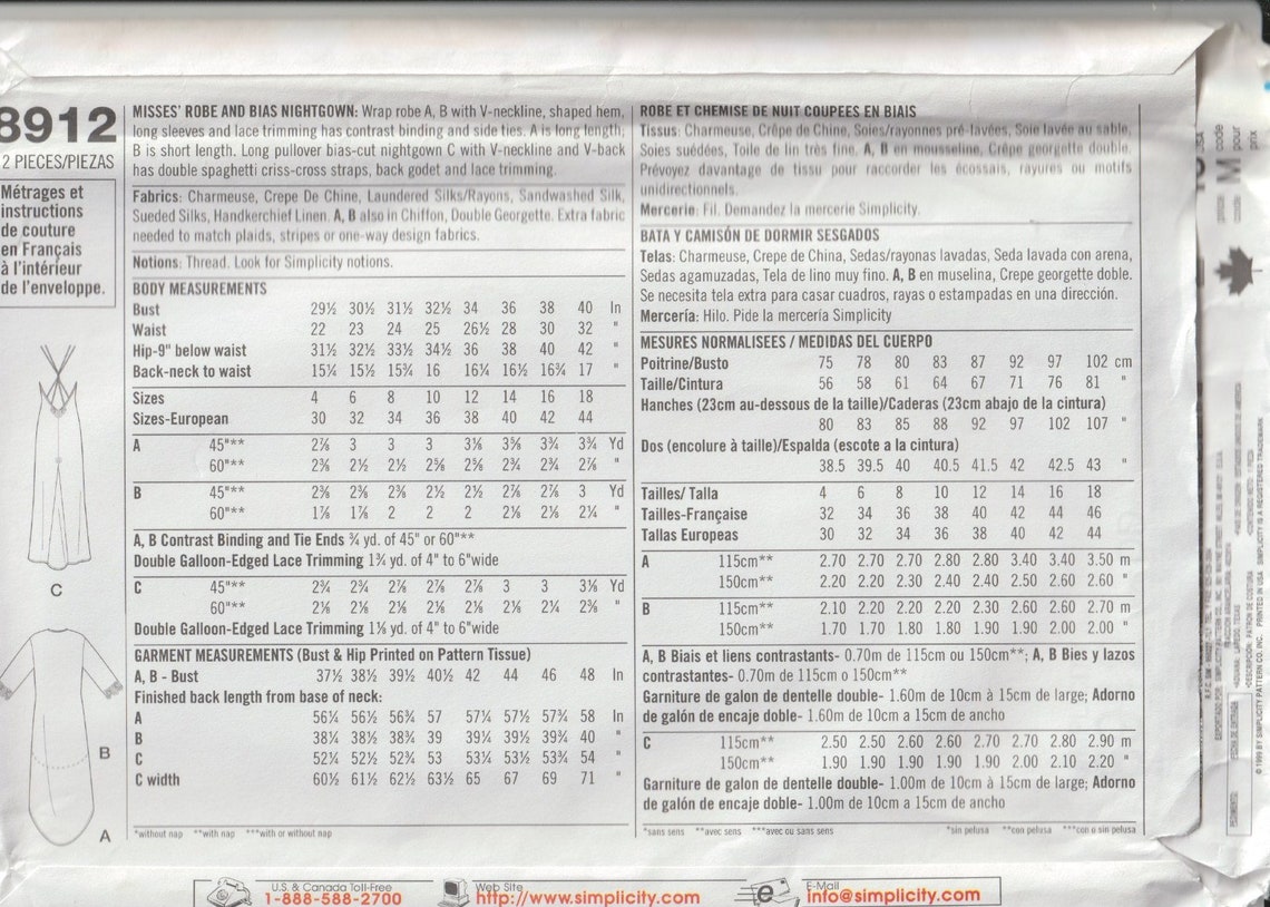 Misses Bias Nightgown Double Spaghetti Criss Cross Strap Back Wrap Robe ...