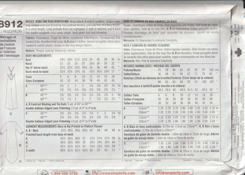 Misses Bias Nightgown Double Spaghetti Criss Cross Strap Back Wrap Robe ...