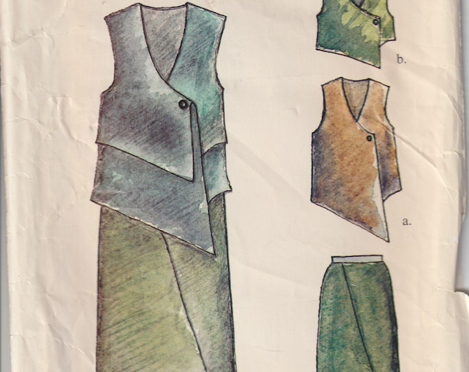 Design & Sew Lines and Angles Lois Ericson Asymmetrical Shaped Hem Bias ...