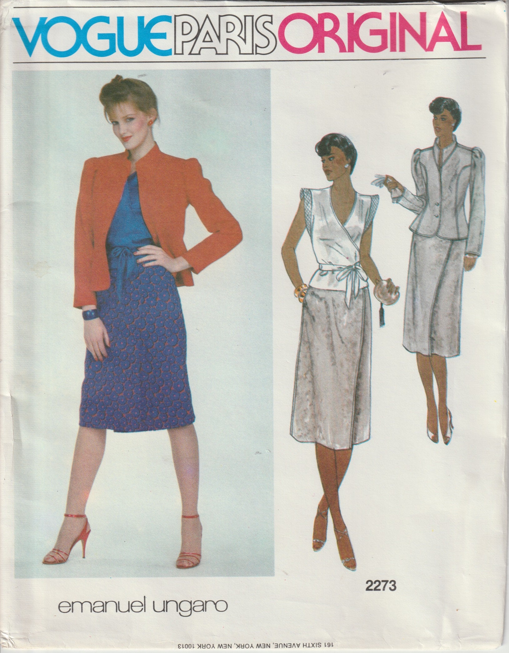 Vintage 70's Vogue 2273 Misses Semi Fitted Jacket Front - Etsy