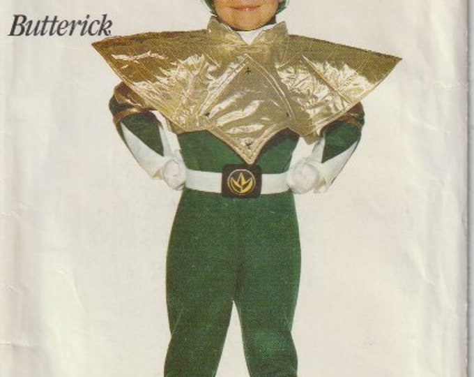 Childs Tommy Green Power Ranger Halloween Costume Sewing Pattern ...