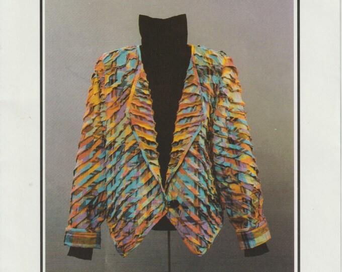 Shear Delight Jacket Close Fit Layered Flattering Sewing Pattern CNT ...