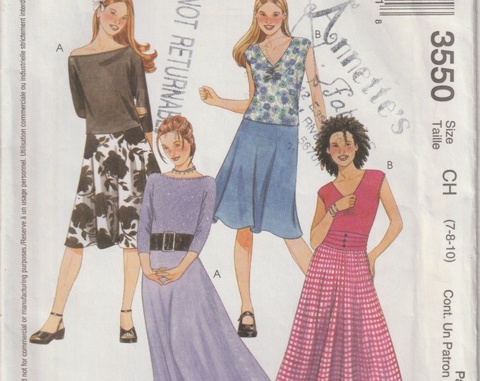Vintage 1960's Simplicity 8089 Juniors A Line Dress, Dart Tucks V ...