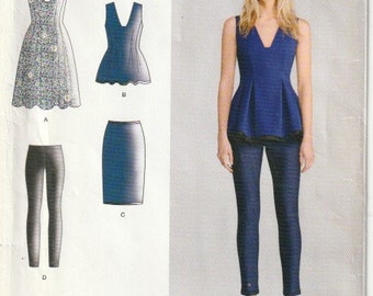 Vintage Simplicity 1104 Sewing Pattern Misses' Summer Dress Sleeveless ...