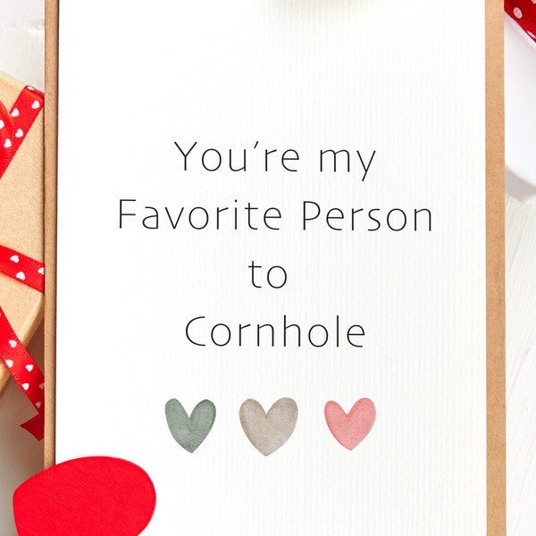 Birthday Cornhole Cards - Etsy