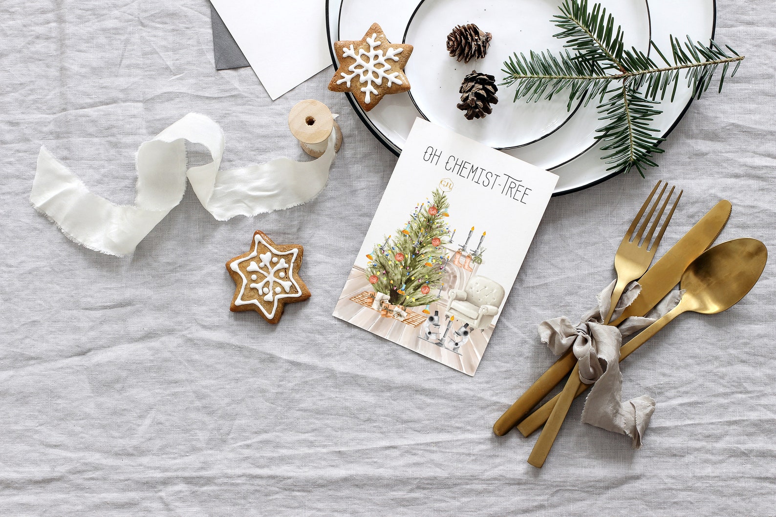 Chemistry Christmas Card | Science Christmas Card Pack | Chemistry ...