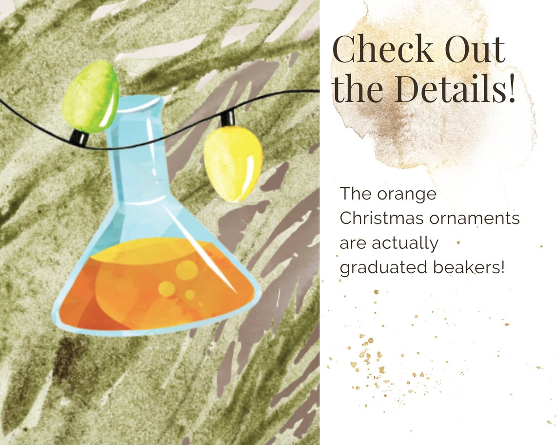 Chemistry Christmas Card | Science Christmas Card Pack | Chemistry ...