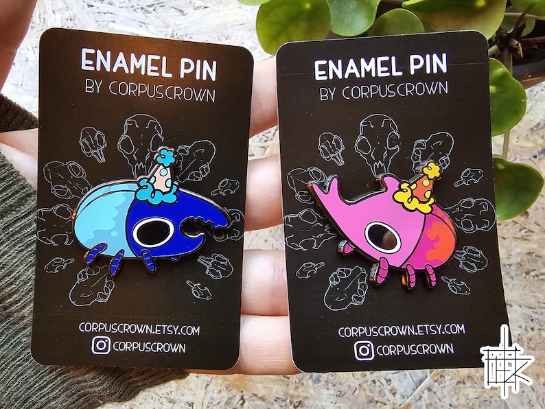 Enamel Pin Set - Party Beetles - Etsy