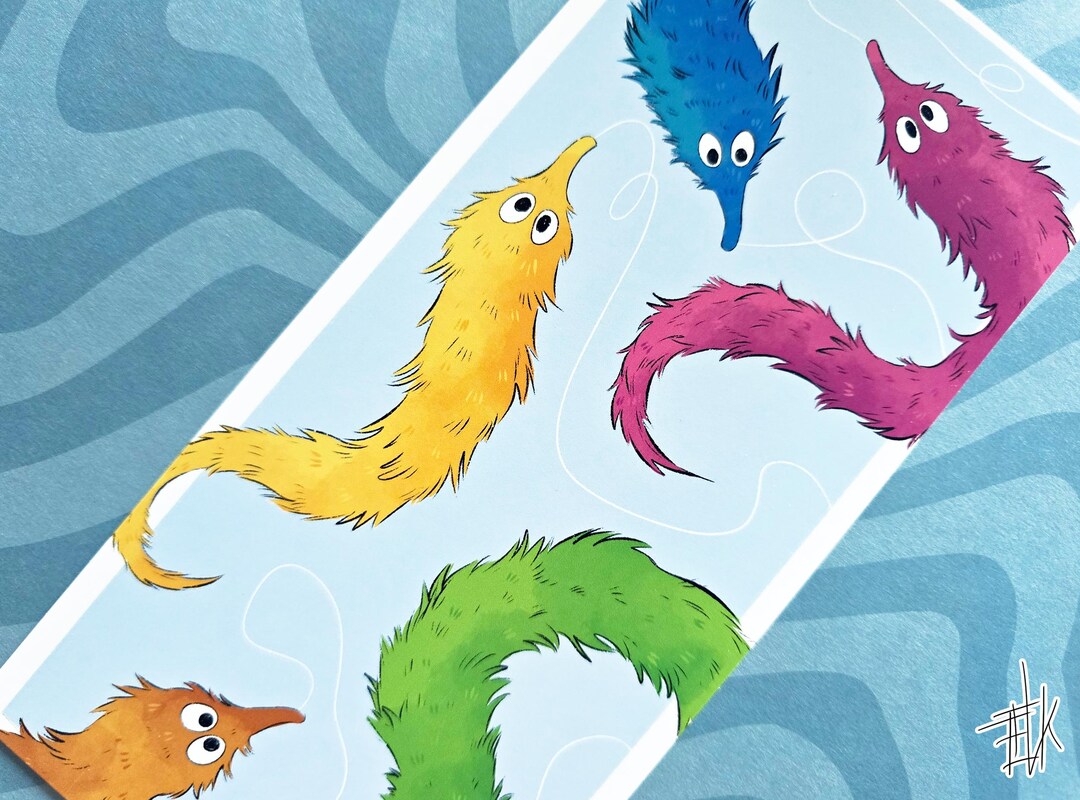 Worms on a String | Art Print - Etsy