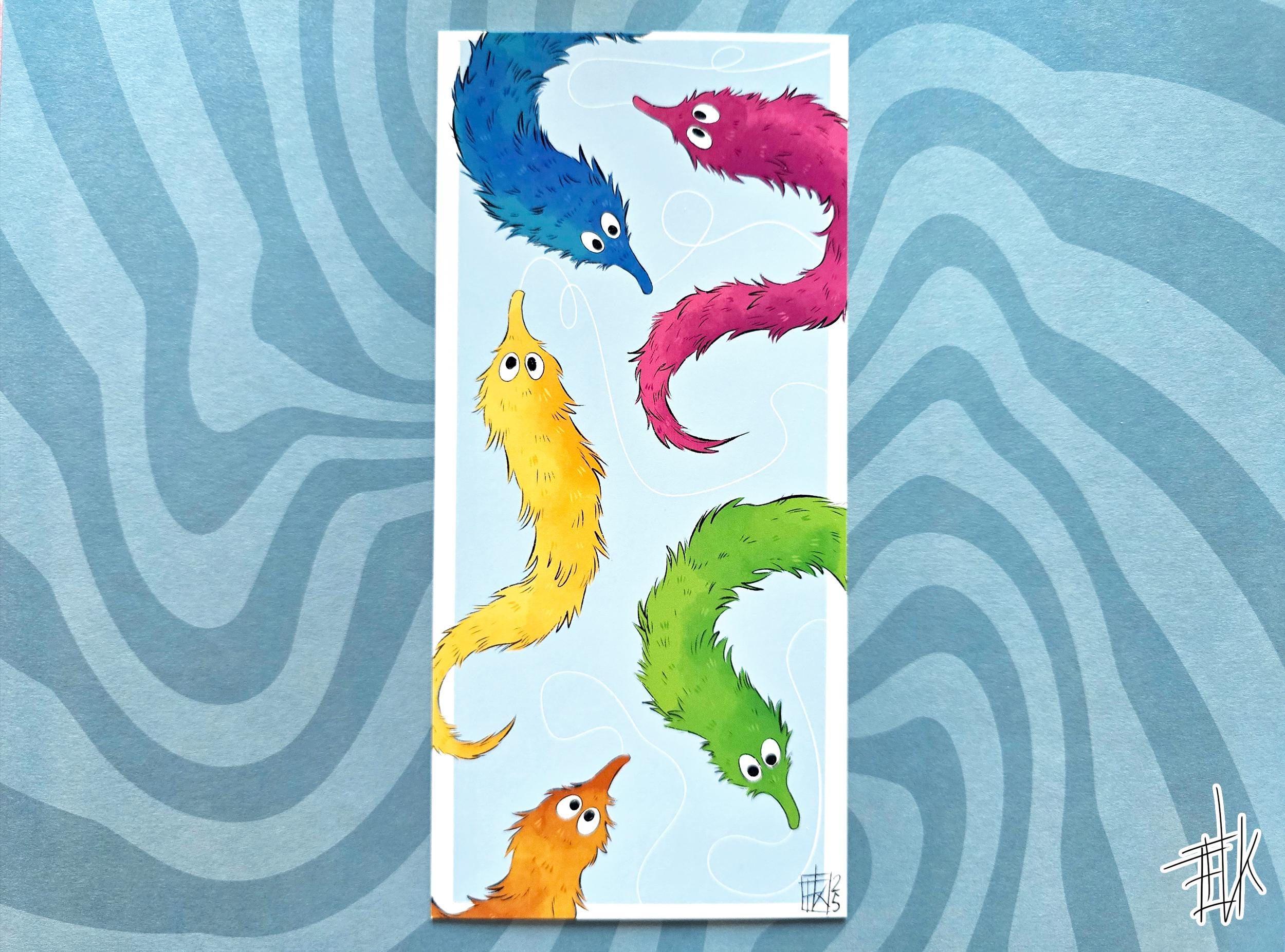 Worms on a String | Art Print - Etsy
