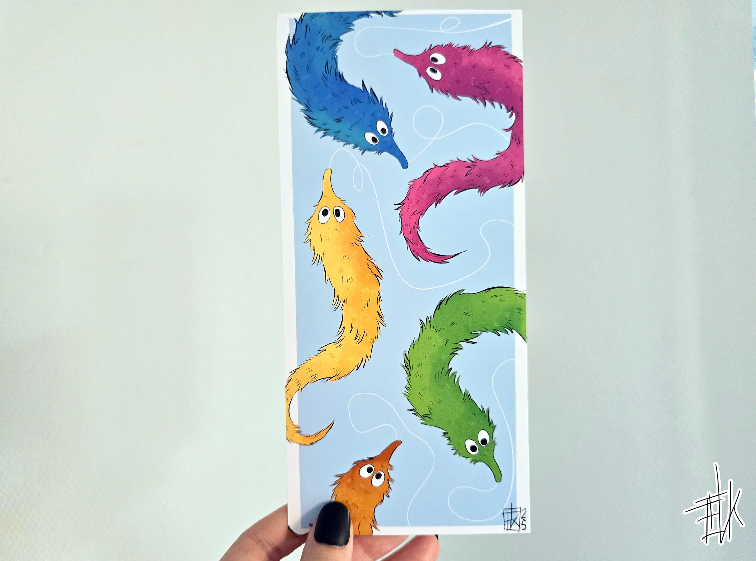 Worms on a String | Art Print - Etsy
