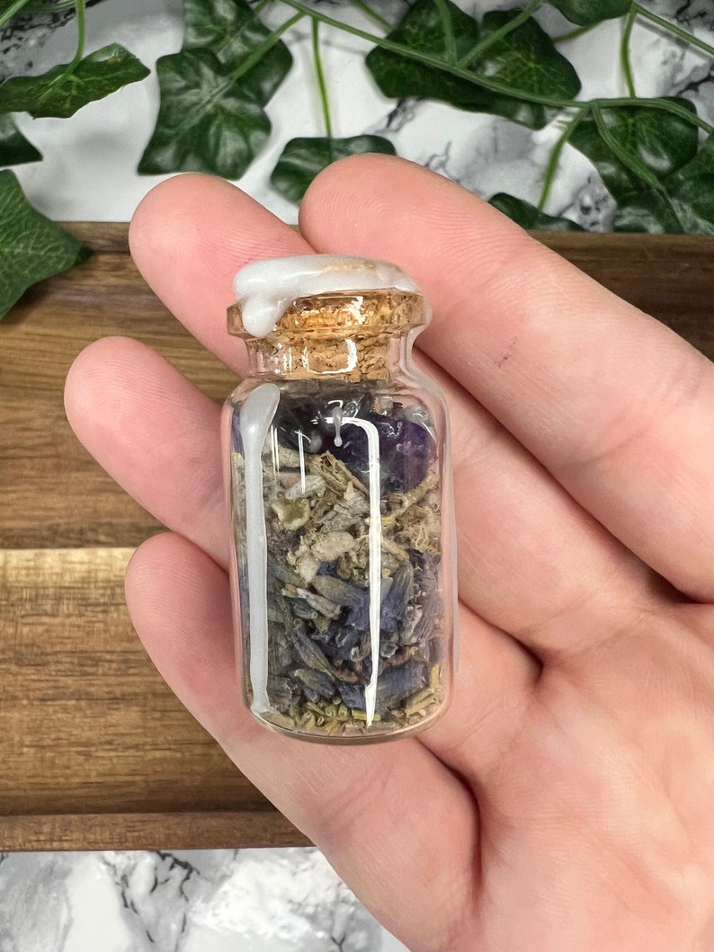 Meditation Spell Jar - Etsy