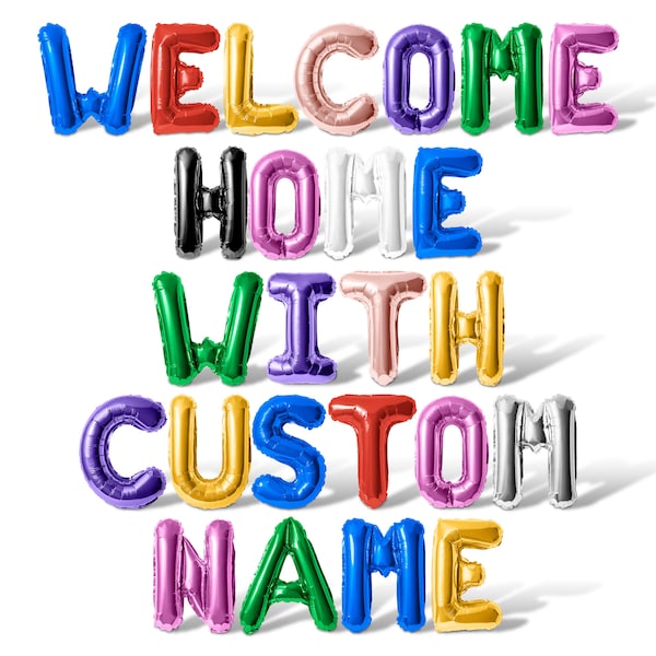 Welcome Home Balloons - Etsy