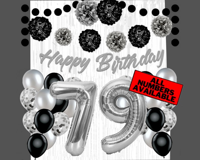 Rose Gold 79th Birthday Decorations for Women 40 - Etsy