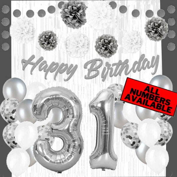 31st Birthday - Etsy