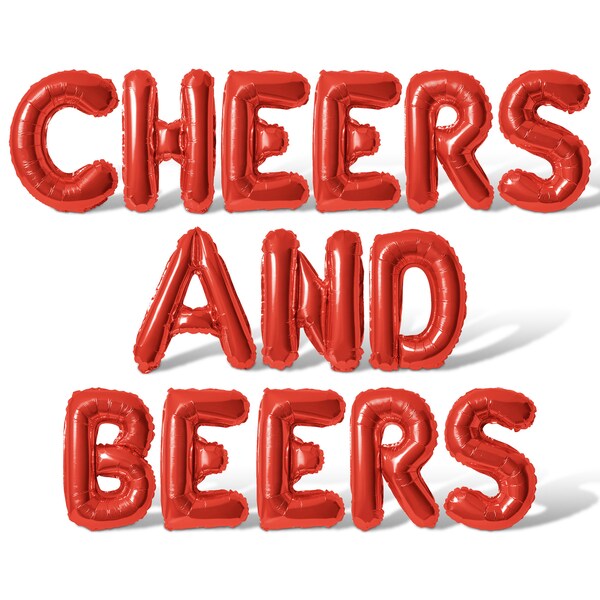 Cheers and Beers Balloons - Etsy