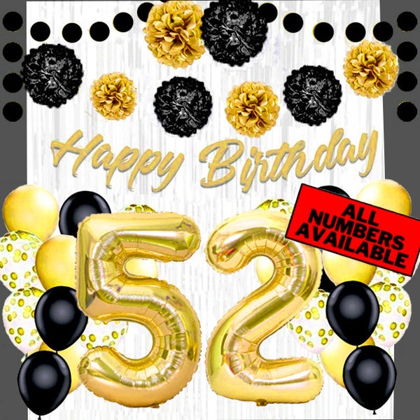 52nd Birthday Celebration - Etsy