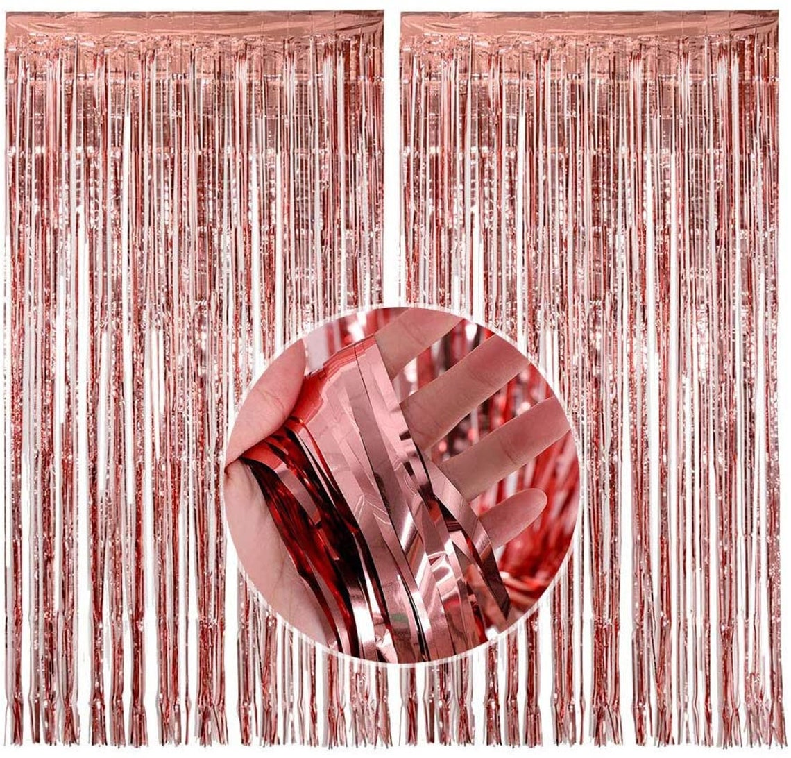 17th Birthday Rose Gold Decorations Incl. 40 Number - Etsy