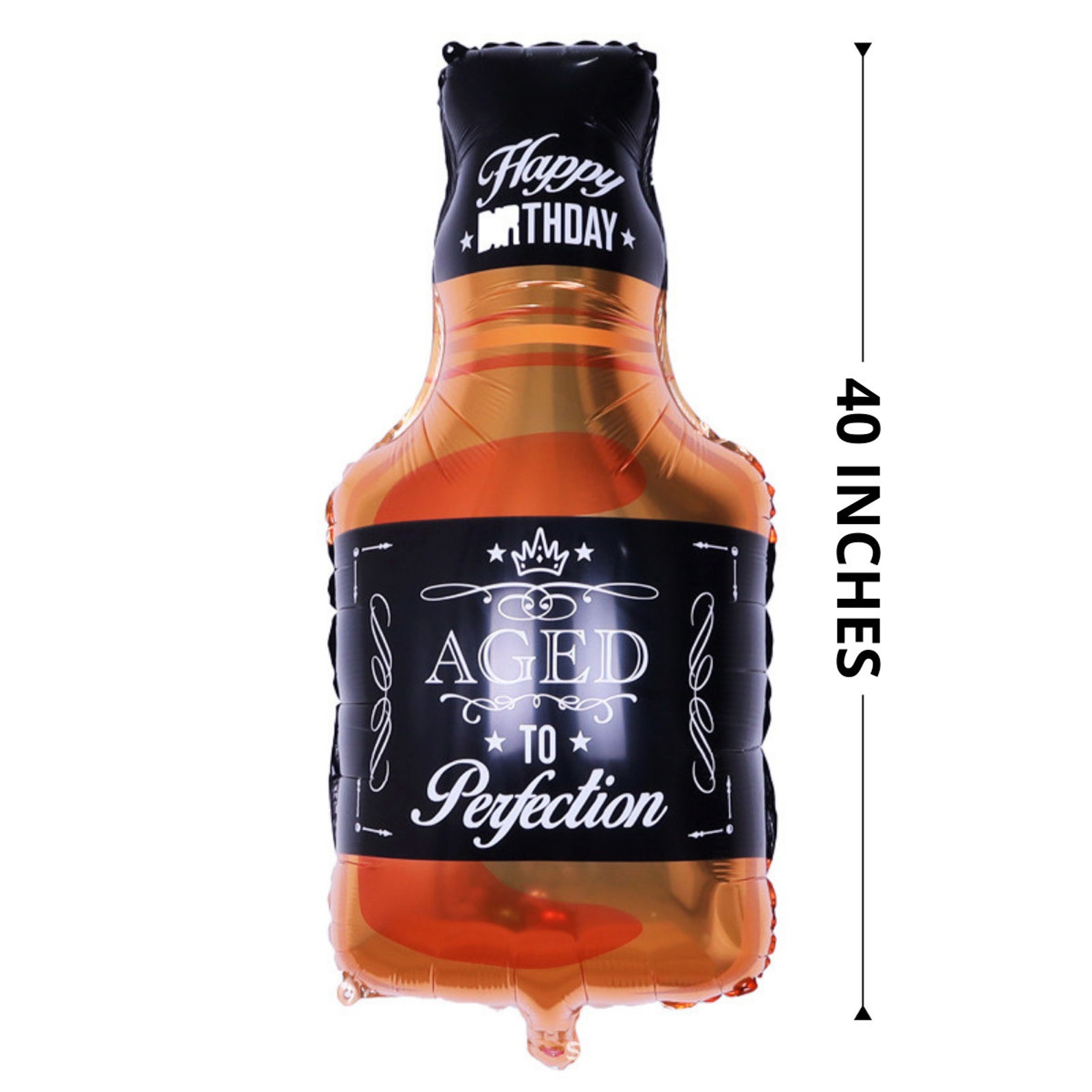 Whiskey Bottle Balloon - Engagement Party Props - Birthday Party ...