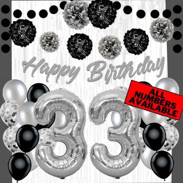 33rd Birthday - Etsy