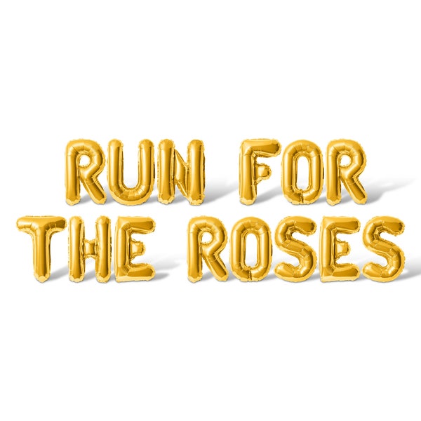 Run for the Roses Banner - Etsy