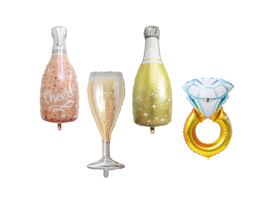 Engagement Party Balloon Bundle - Engagement Party Props - Bridal ...