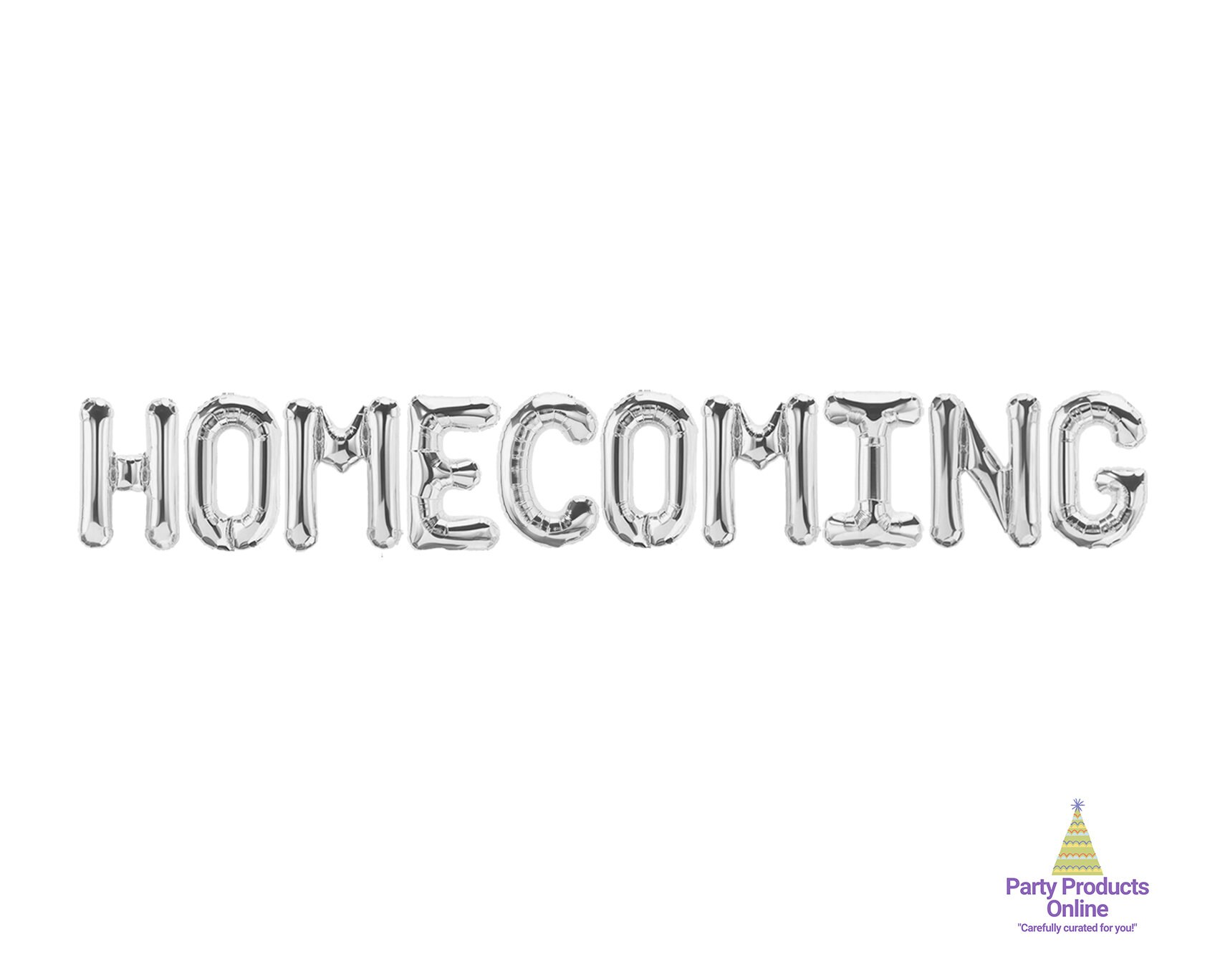 HOMECOMING Letter Balloon Banner Gold Rose Gold Silver - Etsy