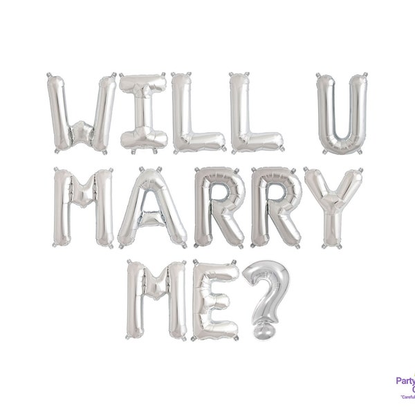 Marry Me Balloons - Etsy