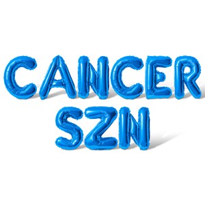 CANCER SZN Letter Balloon Banner - 10 Color Options - Birthday Party ...