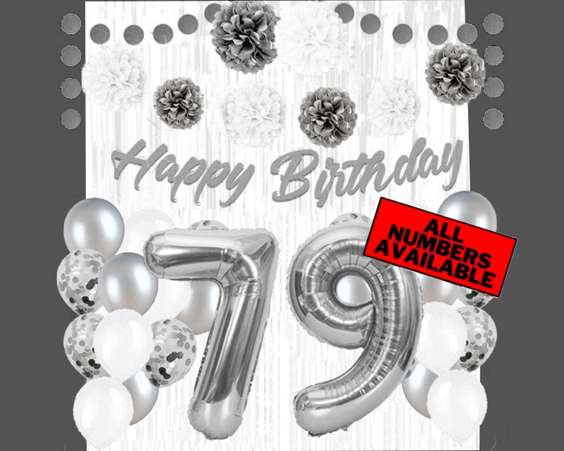 Rose Gold 79th Birthday Decorations for Women 40 - Etsy