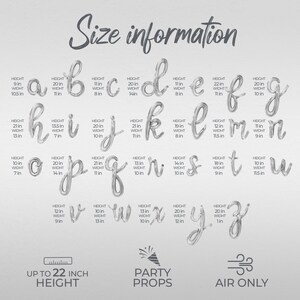 Love is in the Air Cursive Letter Balloon Banner - Gold, Rose Gold ...