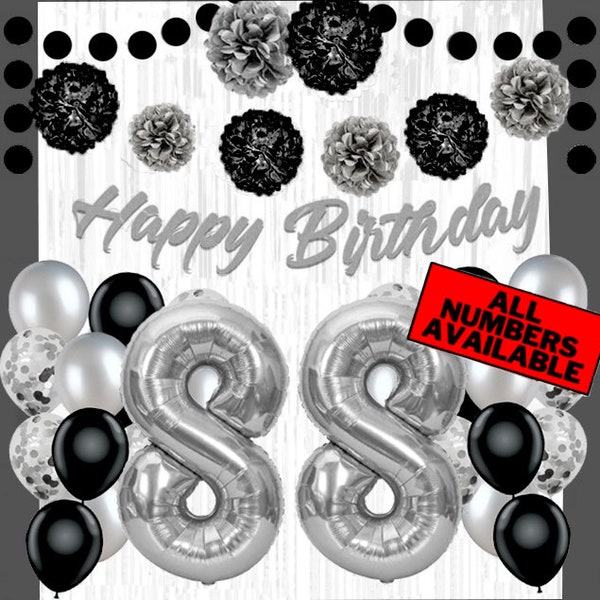 88th Birthday Banner - Etsy