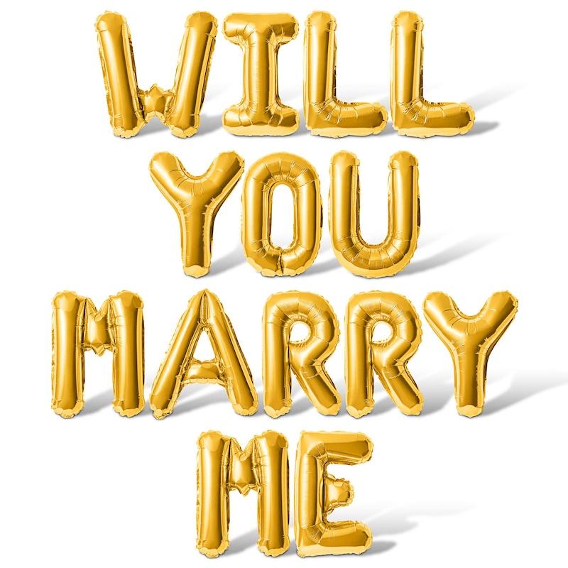 Marry Me Balloons - Etsy