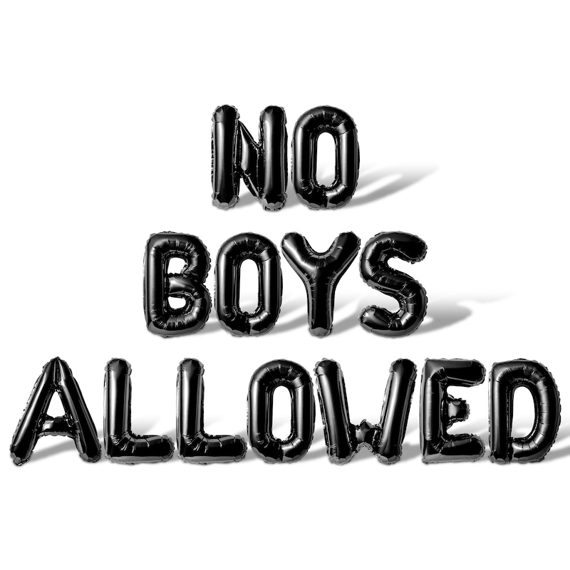 No Boys Allowed - Etsy