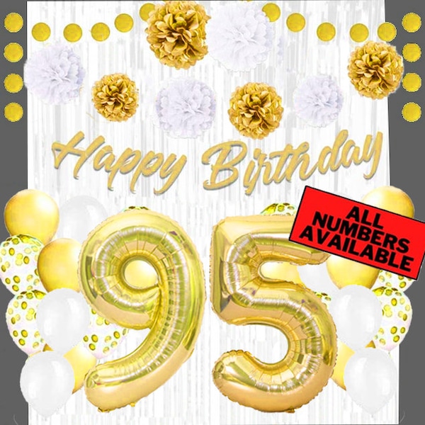 95th Birthday Decorations - Etsy