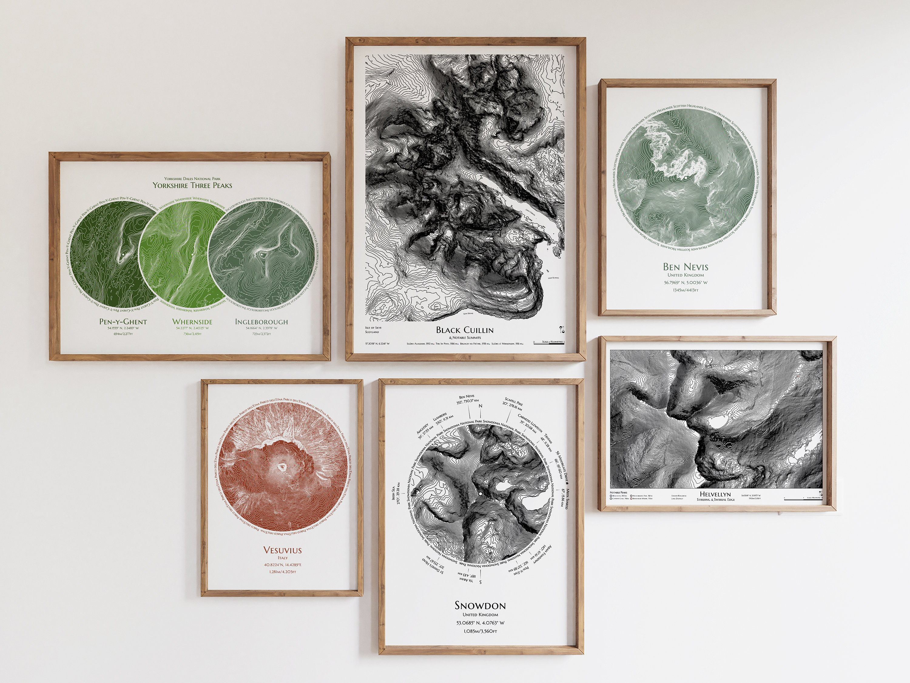 Italian Volcanos | Topography Map - Etna - Vulcano - Vesuvius - Travel ...