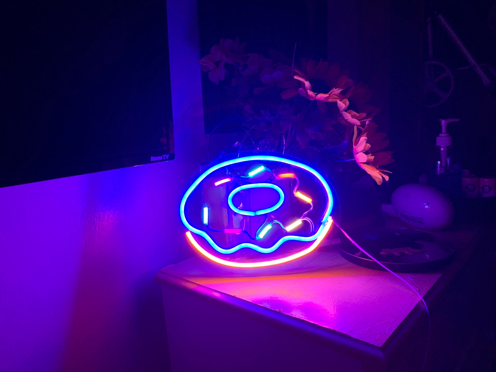 Neon Sign Handmade-donut Custom Garage Sign Business Sign - Etsy