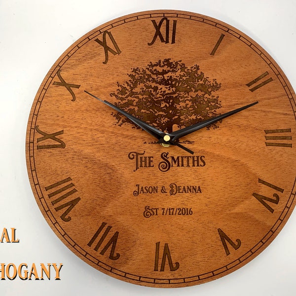 Personalized Clock - Etsy