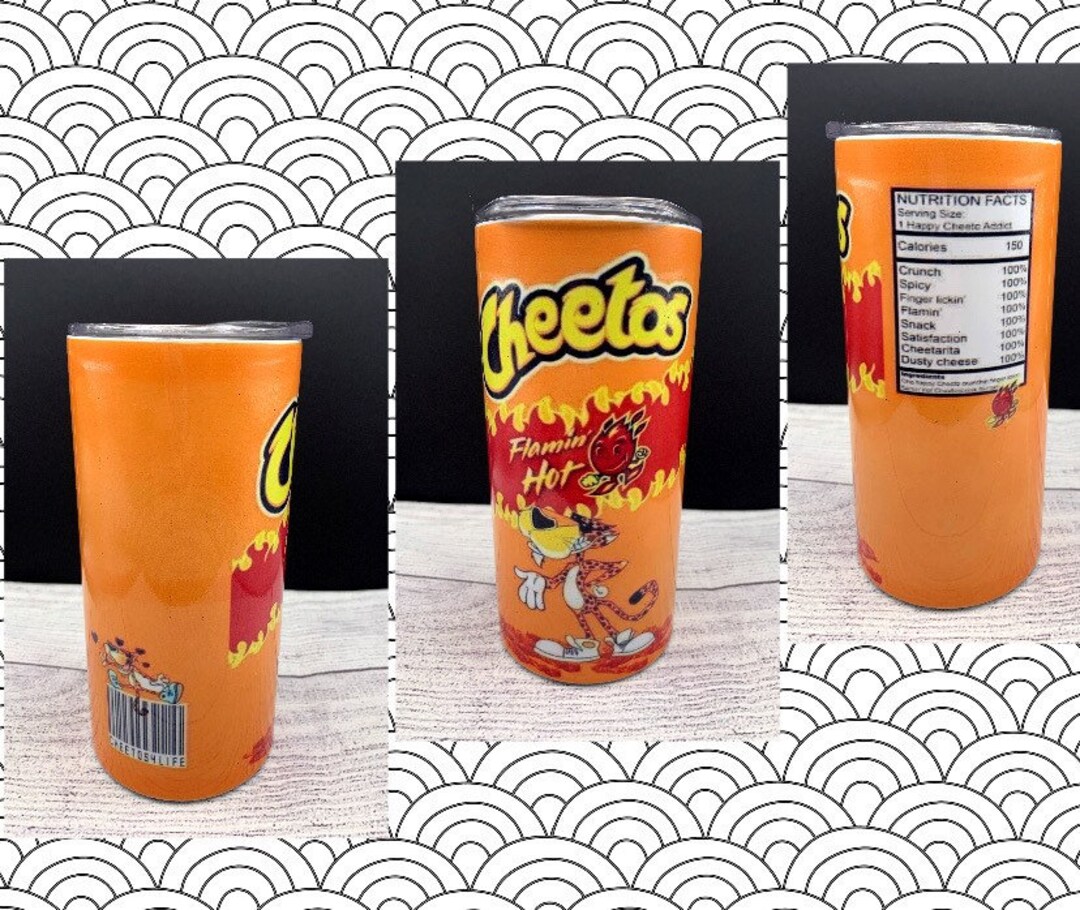 Flaming Hot Cheetos Tumbler - Etsy