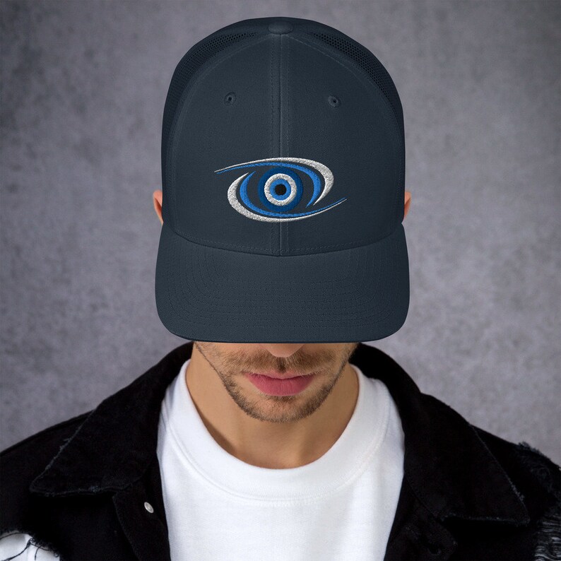 Mati Evil Eye Trucker Cap - Etsy