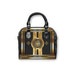 Greek Key Black Gold Medallion Shoulder Handbag - Etsy