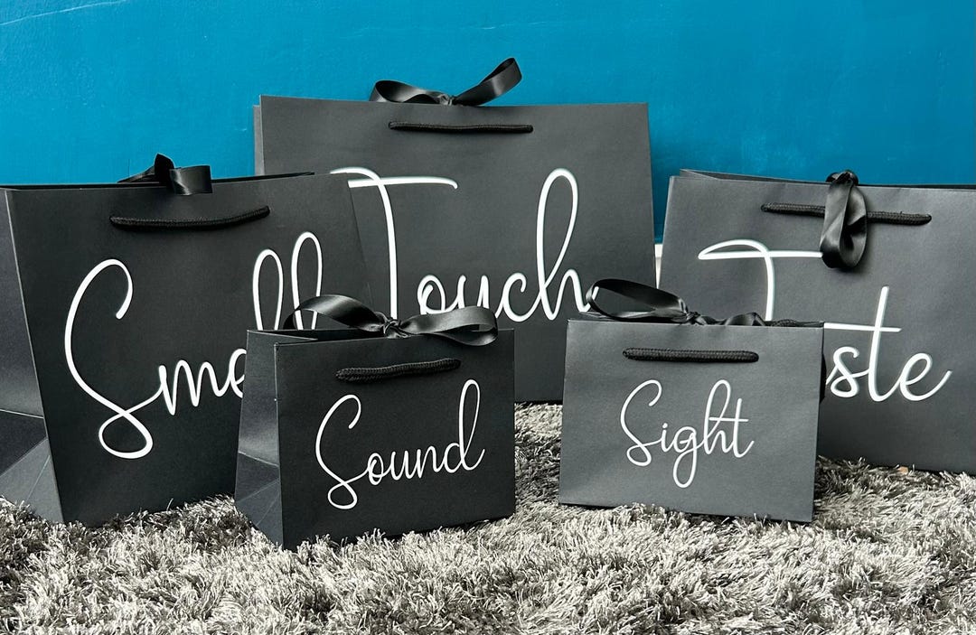 NEXT DAY DISPATCH - Five Senses Luxury Ribboned Gift Bag- Fast Track ...
