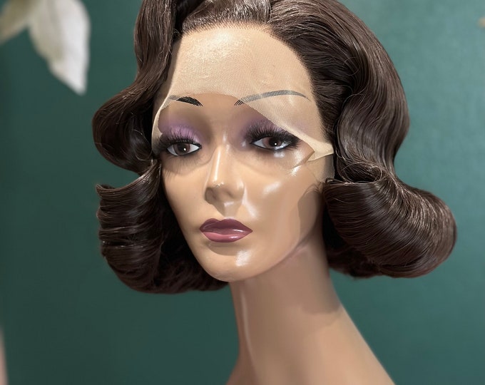 Double Victory Roll Drag Updo Wig - Etsy
