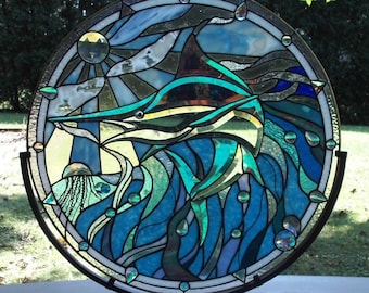 Marlin Stained Glass - Etsy