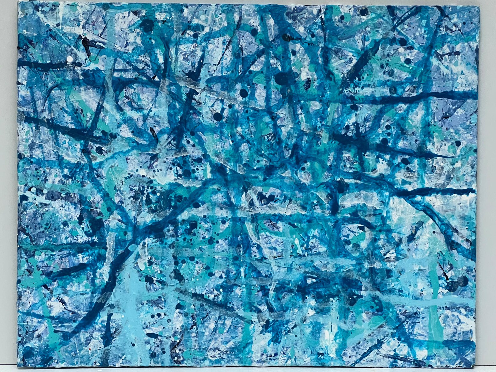 Original Abstract Art, 8x10 Inch ACM, Contemporary Art, One of A Kind ...