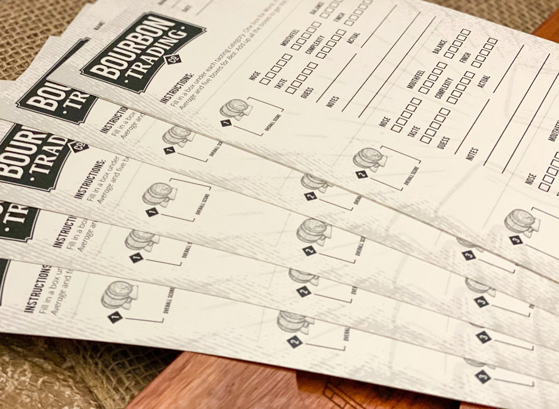 Personalized Bourbon Whiskey Flight Board - Etsy