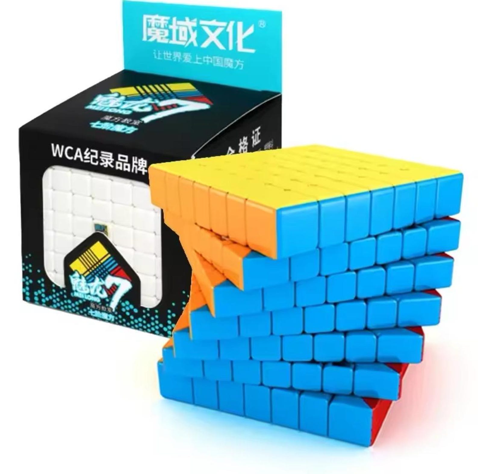 Mei Long Moyo Stickerless Speedcube 2x2x2-9x9x9 WCA Competitive Speed ...