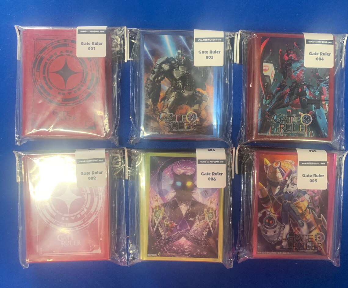 Gate Ruler Trading Card Game Deck Protector Card Sleeves | Etsy