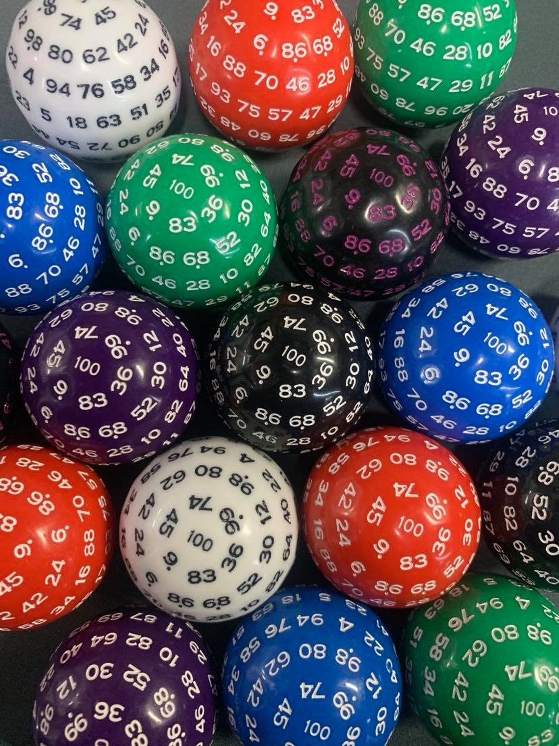 D-100 D100 100 Sided Die 55MM Pick Your Color | Etsy