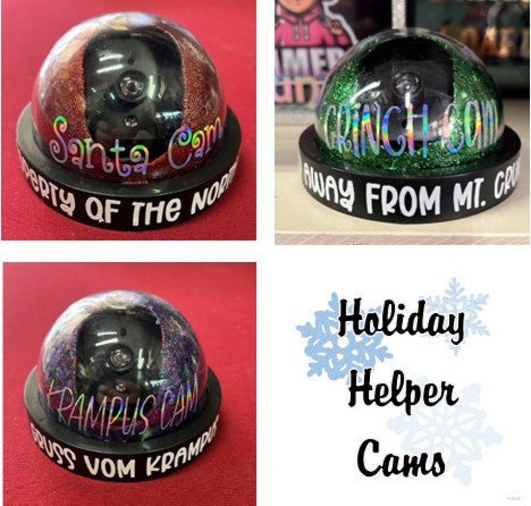 Holiday Surveillance Cameras From Santa, the Grinch or Krampus North ...